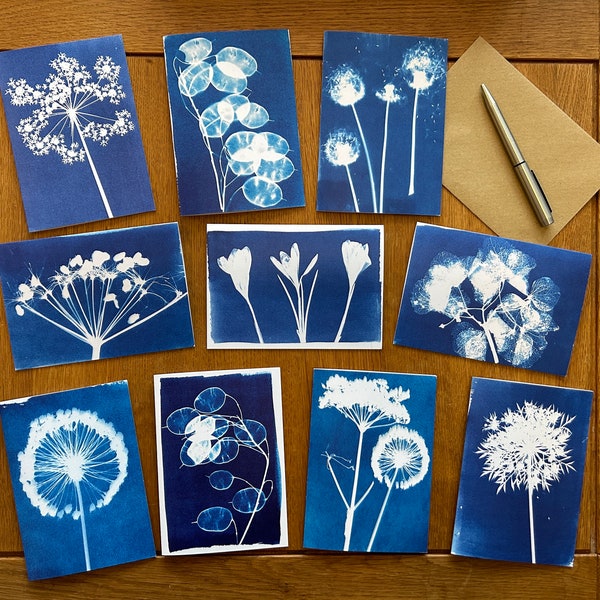 Botanical Cards - Etsy UK
