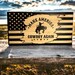Custom Engraved Sheriff's Wooden Flag Personalized Law Enforcement ...