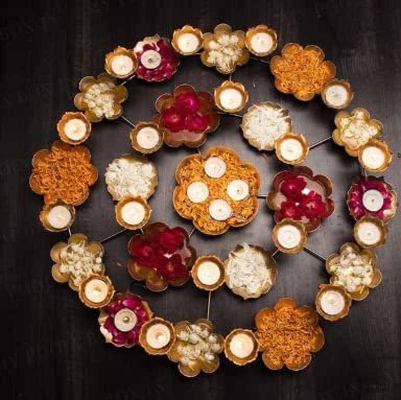 Festiwave Rangoli Urli, Urli Bowl, Table Urli, Urli Thaal, South Indian ...