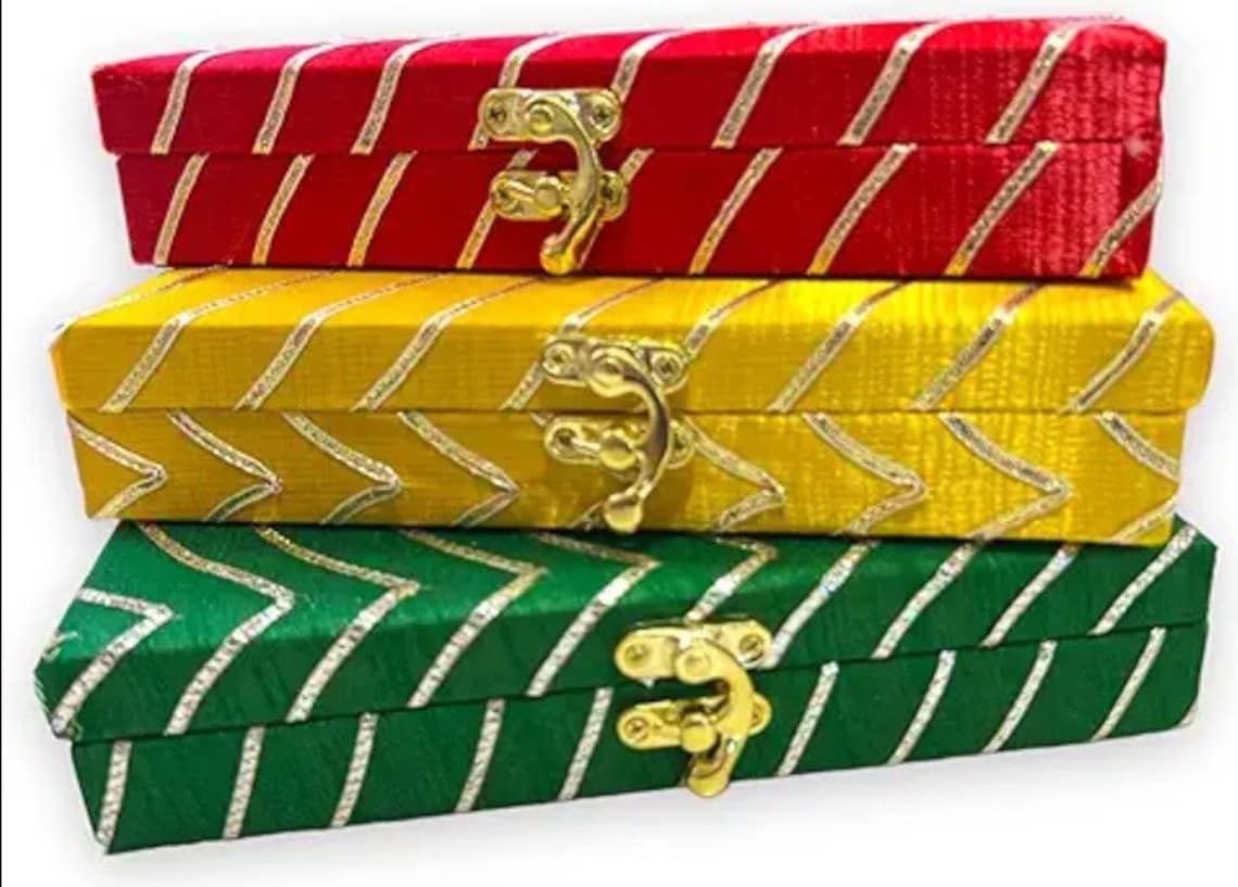 Festiwave Premium Handmade Decorative Cash Box Shagun Box Jewelry Box ...