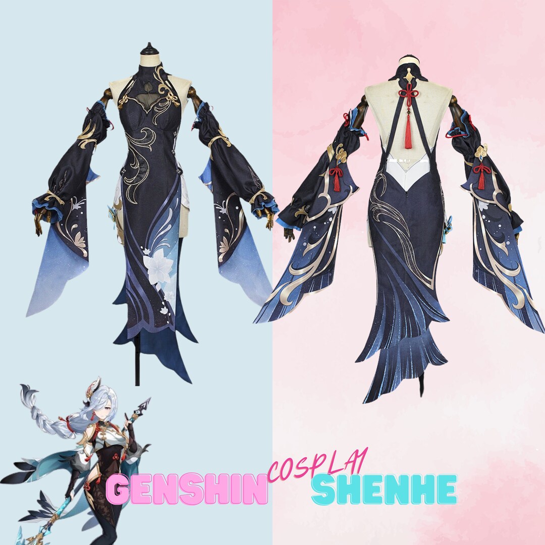 Shenhe Cosplay Genshin Impact Complete Costume Set ,genshin Impact's ...
