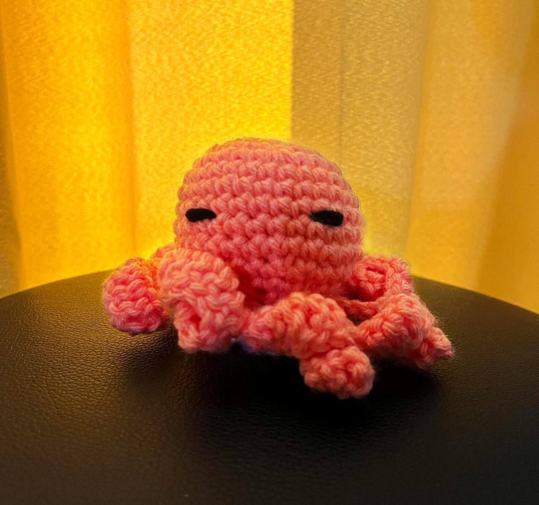 Pete the Octopus Crochet Handmade Amigurumi Comfort Toy Stuffed Animal ...