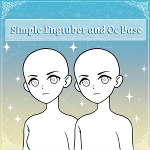 Simple Pngtuber and OC Base - Etsy