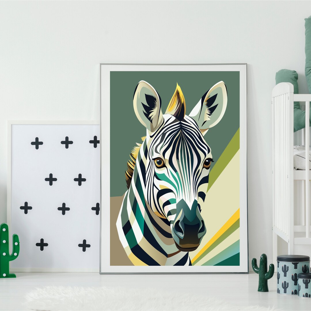 Quagga Print, Animal Poster, Extinct Animals - Etsy