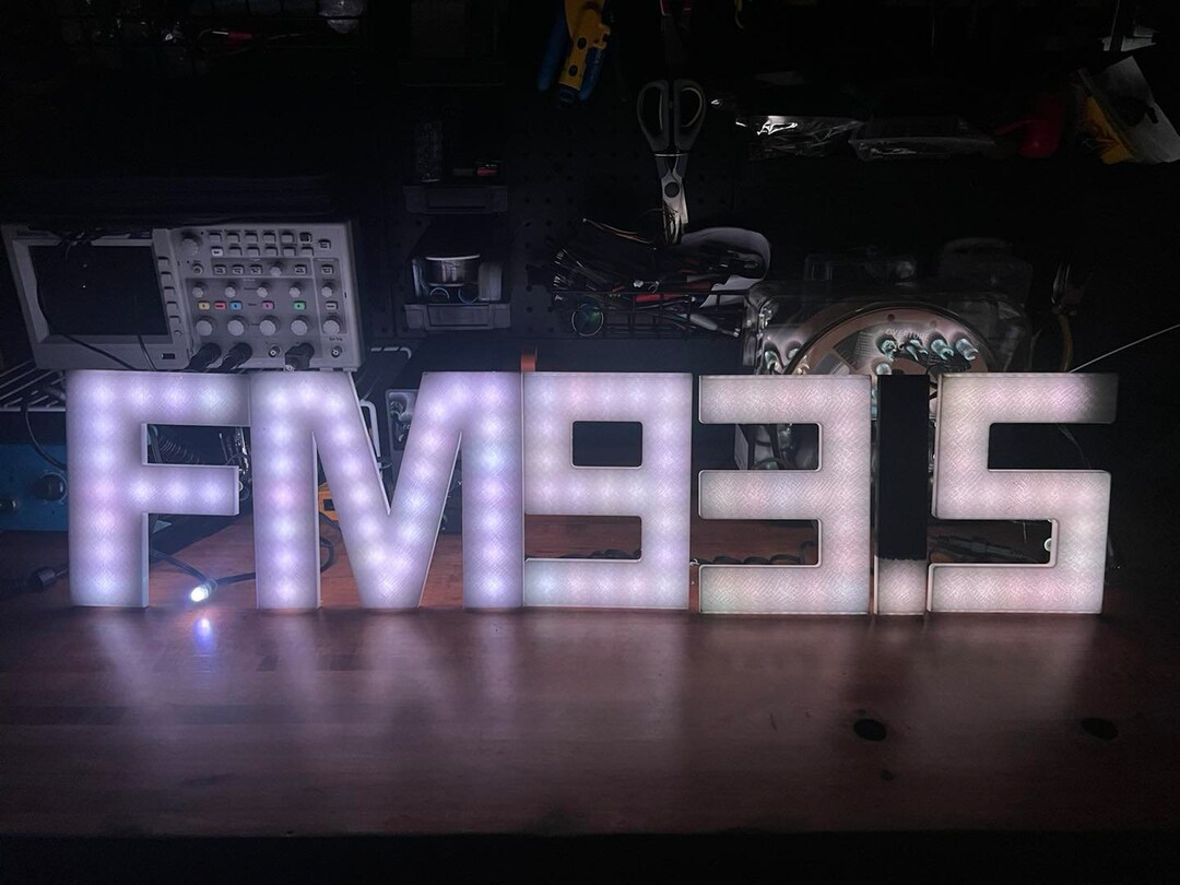 Tune to Sign Numbers With Bullet Pixel Mounts and Xlights Models ...