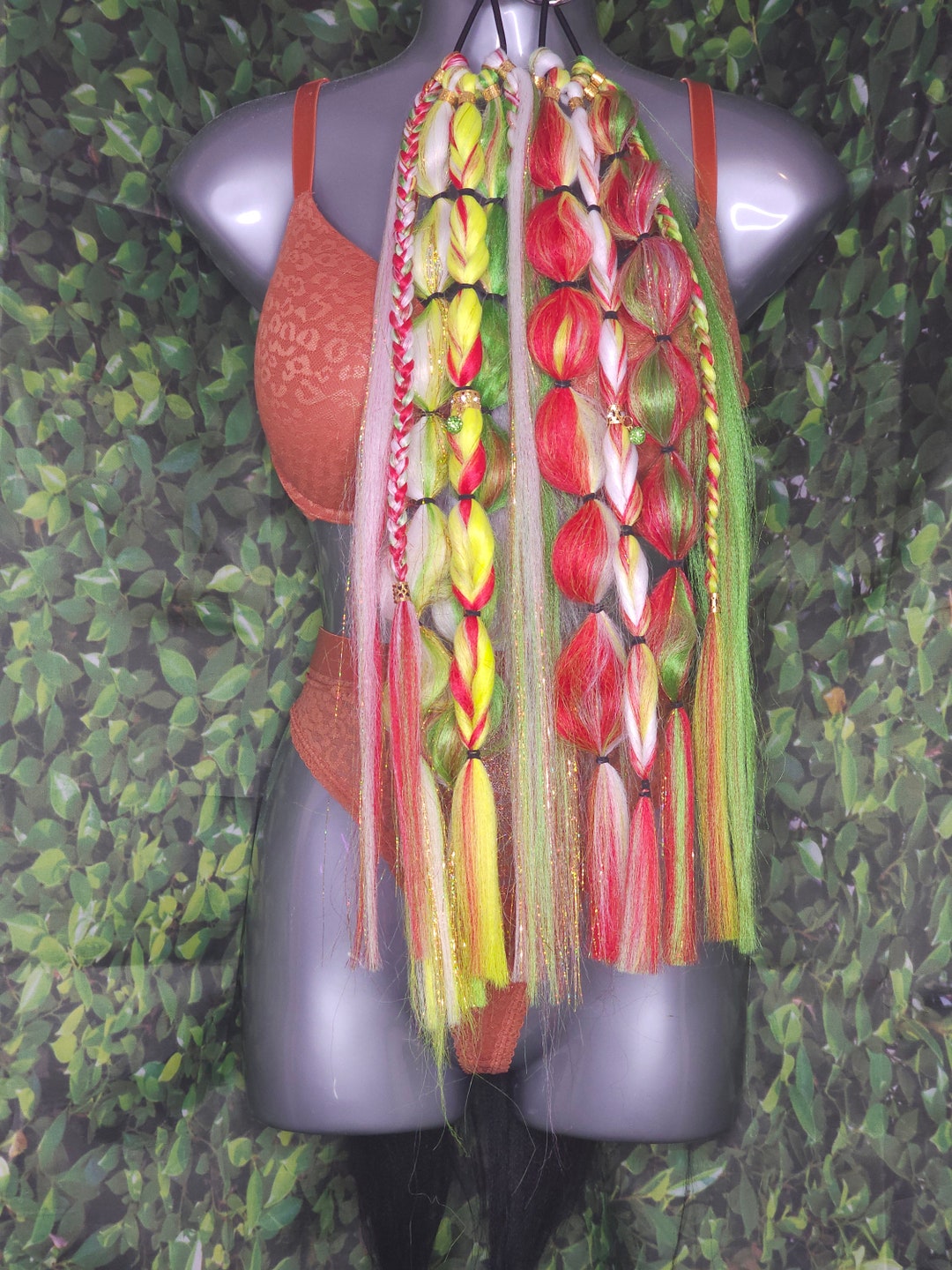 Rave Braid Pig-tails discounted - Etsy