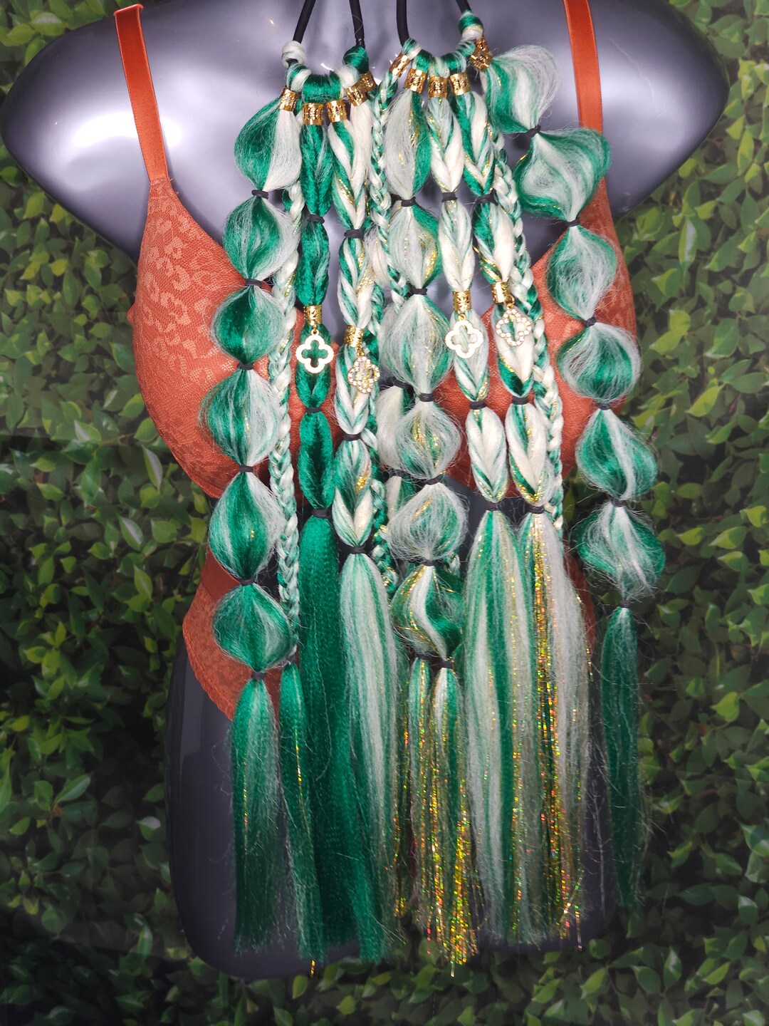 Rave Braid Pig-tails - Etsy