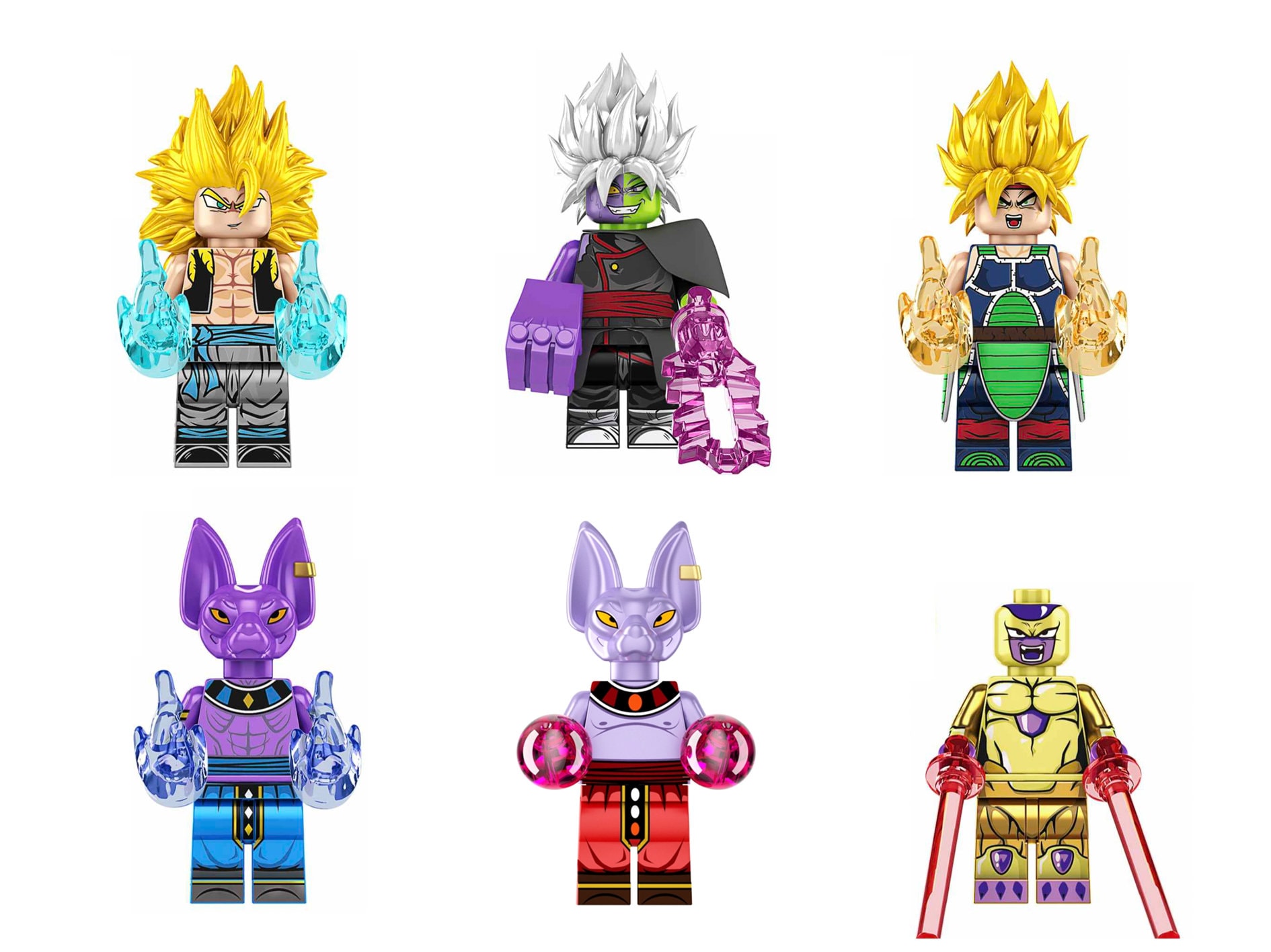Dragon Ball Z Legos Minifigures - Etsy UK