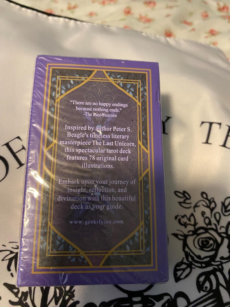 Unicorn Tarot Deck - Etsy