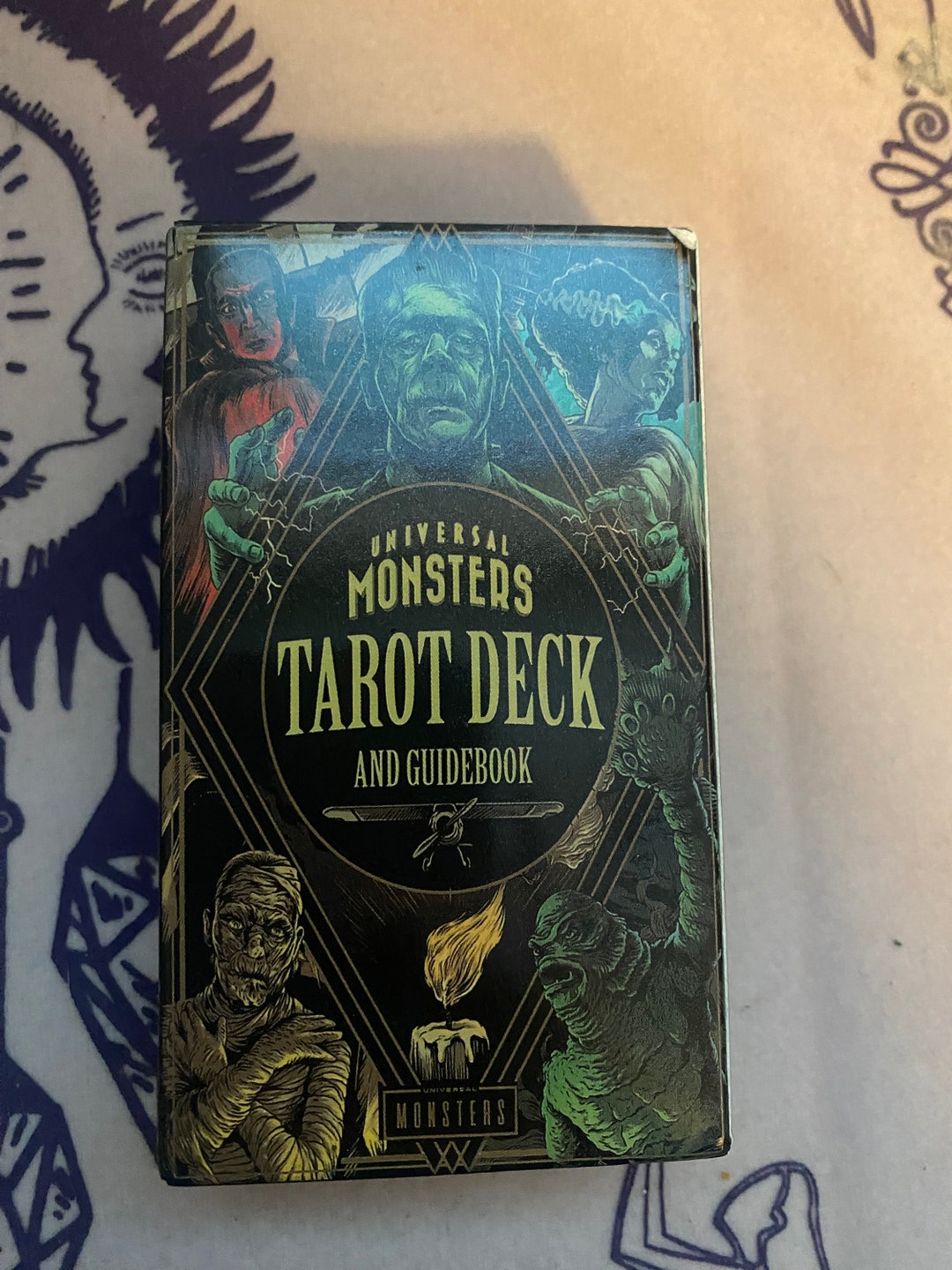 Monsters Tarot Deck - Etsy