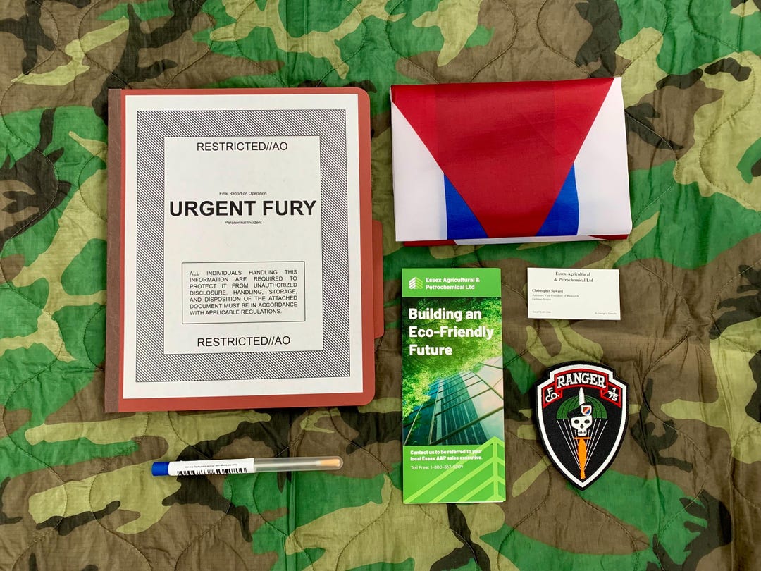 Case File Evidence Box urgent Fury - Etsy