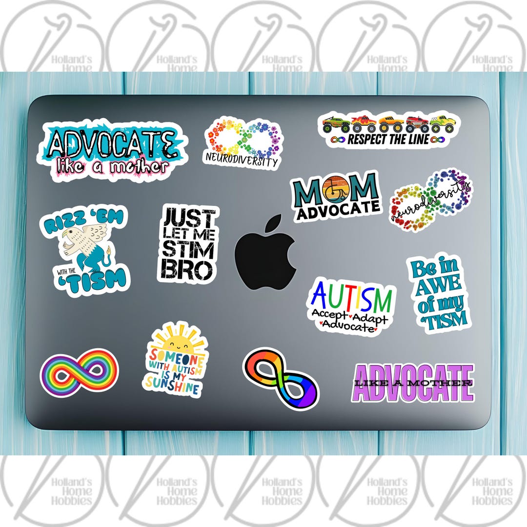Autism Stickers Autism Awareness and Acceptance Stickers Special ...