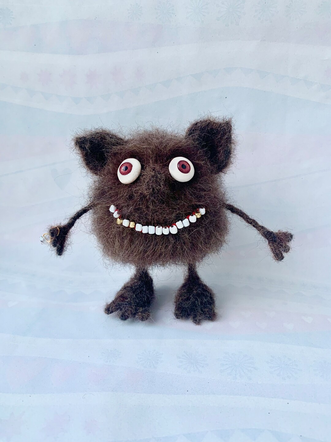 Spooky Cute Plush Decor Monster Lover Gift Creepy Plush - Etsy