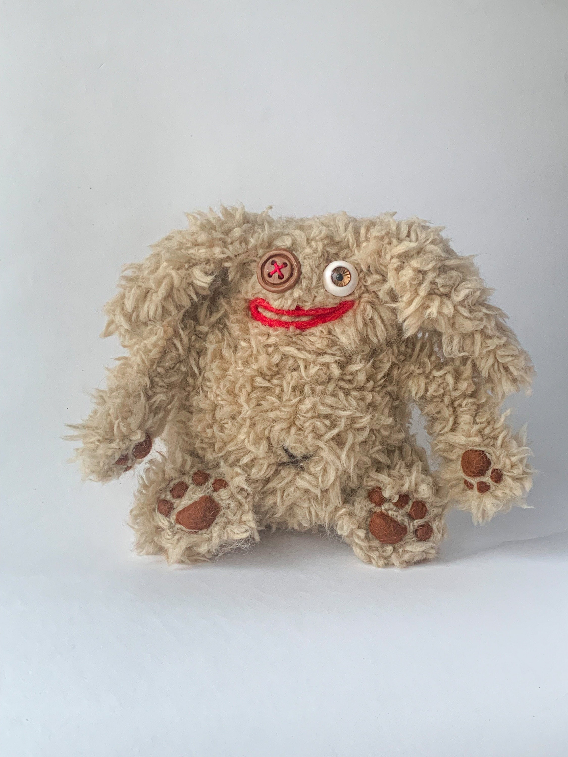 Spooky Cute Plush Decor Monster Lover Gift Creepy Plush - Etsy