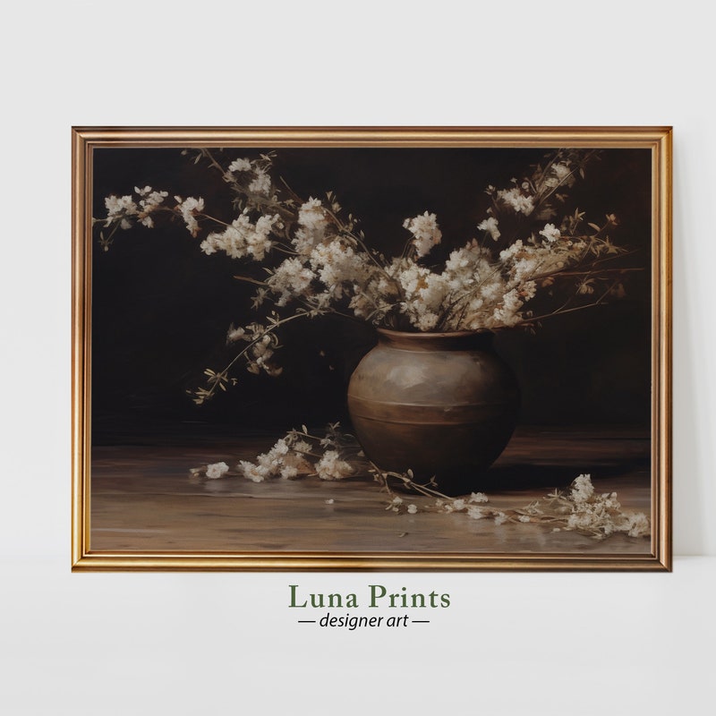 Moody Modern Wall Printable - Etsy UK