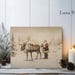 Vintage Santa Art, Reindeer Print, Printable Christmas Art Wall Decor ...