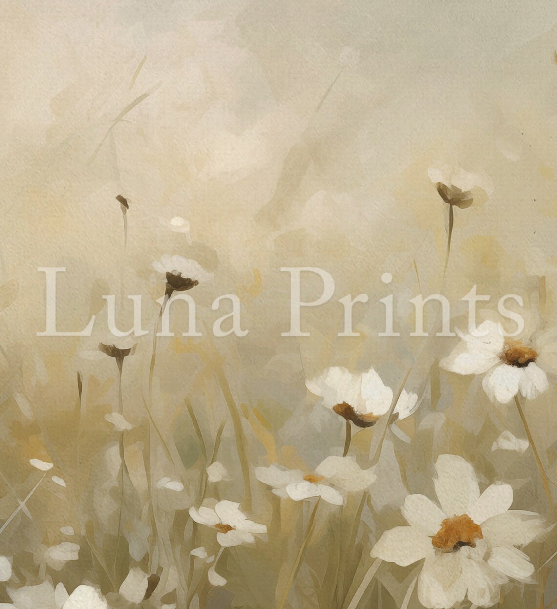Wildflower Field Frame TV Art, DIGITAL DOWNLOAD, Frame Tv Spring Art ...