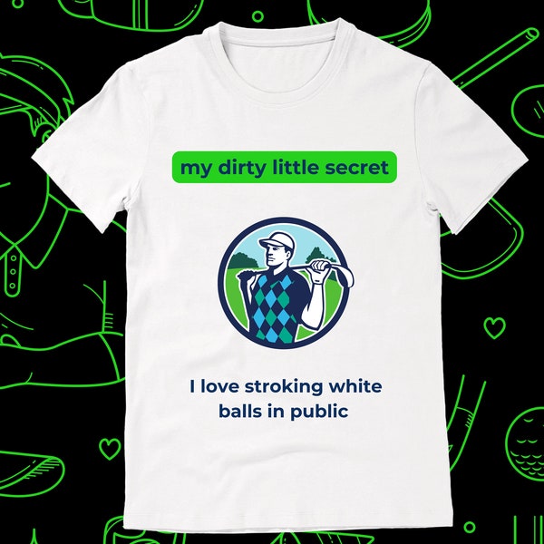 Dirty Golf Shirt - Etsy
