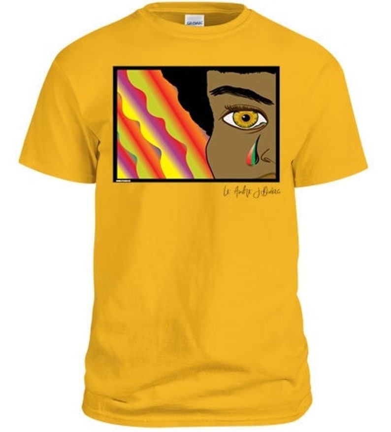 Le Andre Dukes Merch - Afro Tear (t-shirts /graphic Print) - Etsy