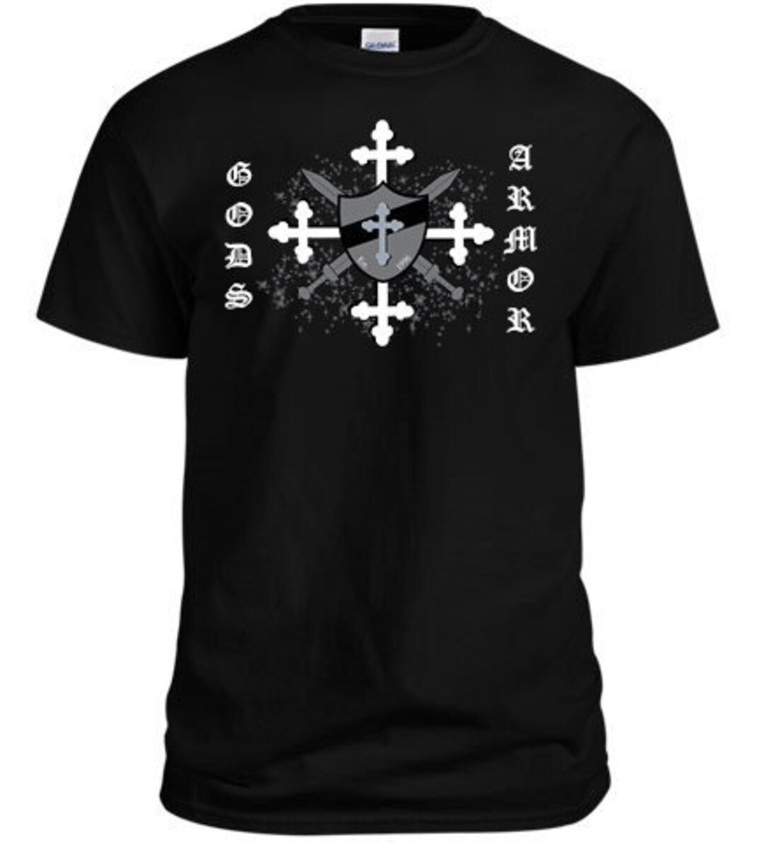 Le Andre Dukes Merch Nfaith Gods Armor t-shirt/graphic Print - Etsy