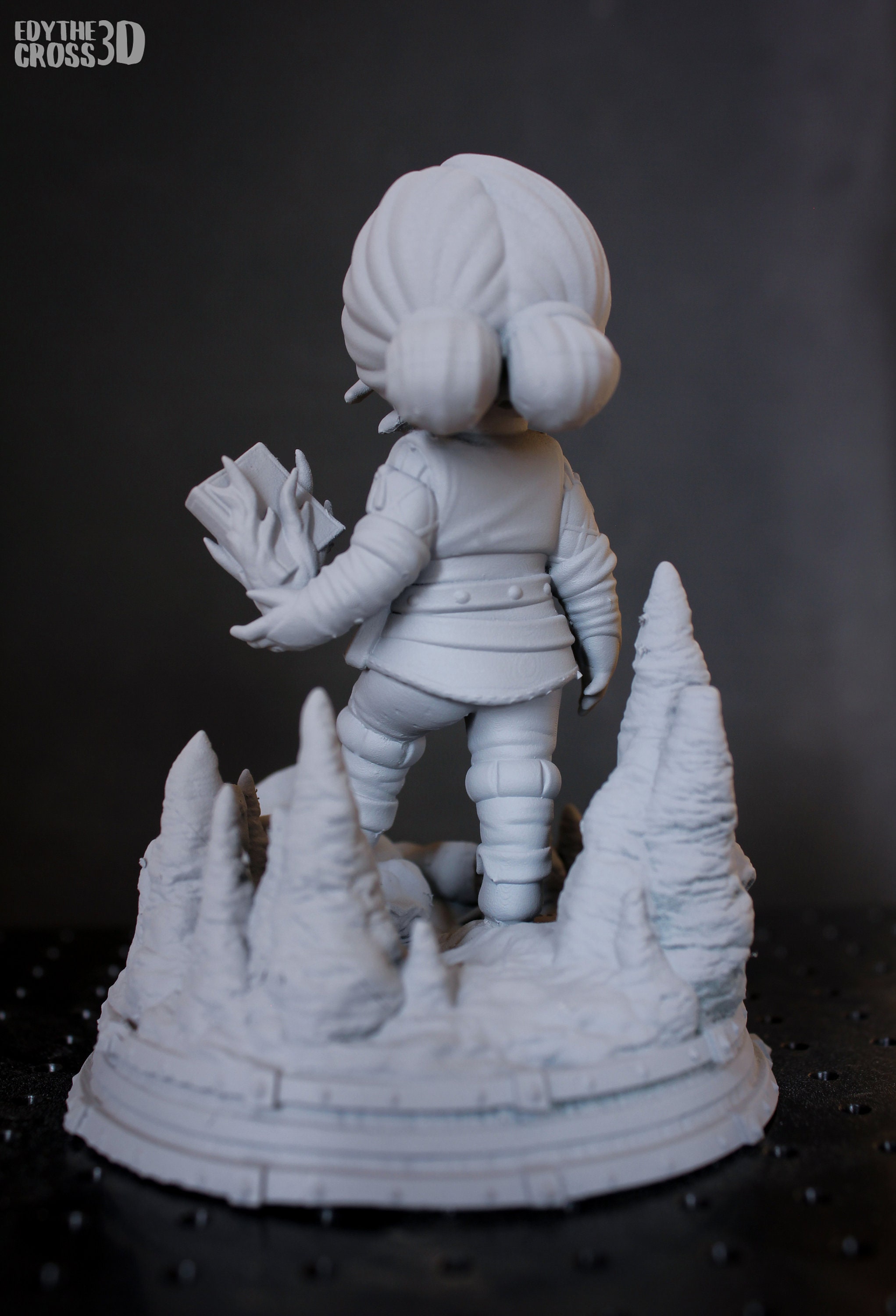 Triss Chibi STL File, 3D Digital Printing STL File for Fdm and Sla 3D ...