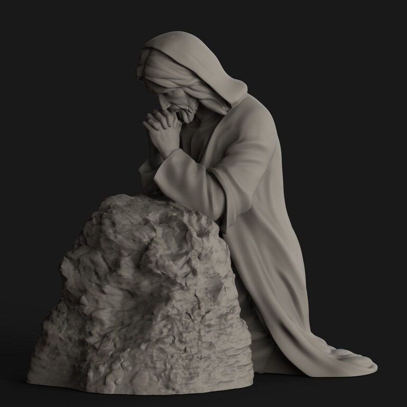 Jesus Figure High Quality 3D STL File, 3D Digital Printing STL File for ...
