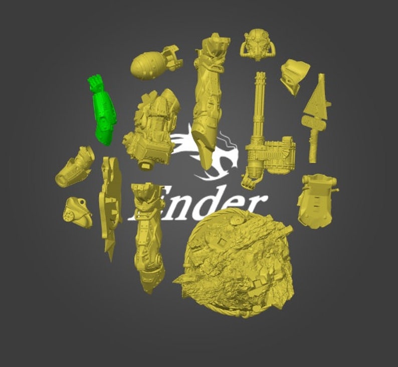 Fallout Diorama High Quality 3D STL File, 3D Digital Printing STL File ...