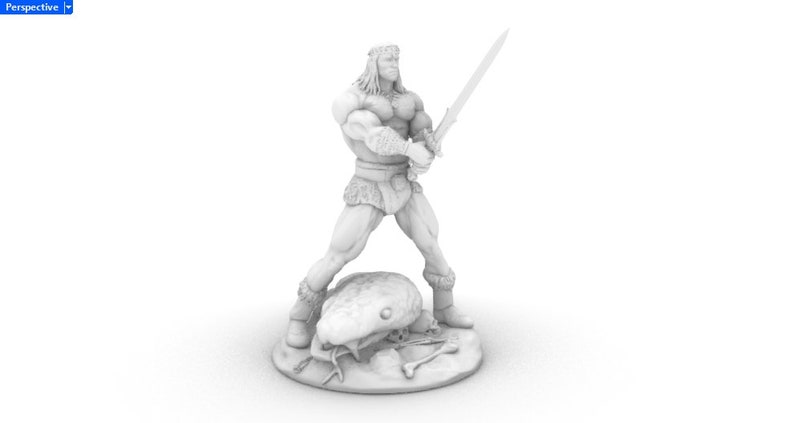 Conan Hochwertige STL-Datei, 3D Digitaldruck STL-Datei für 3D-Drucker ...