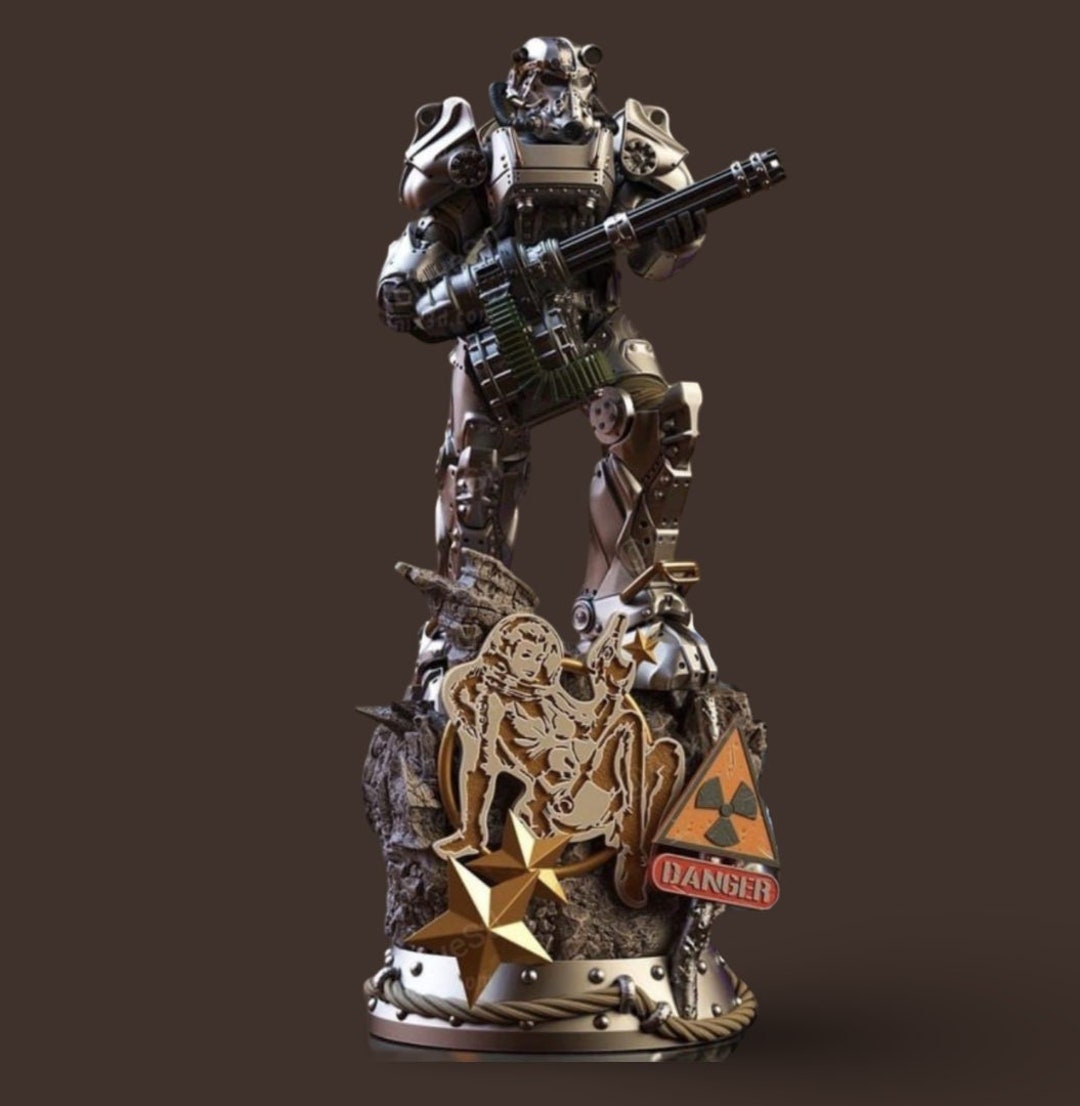Fallout Diorama High Quality 3D STL File, 3D Digital Printing STL File ...