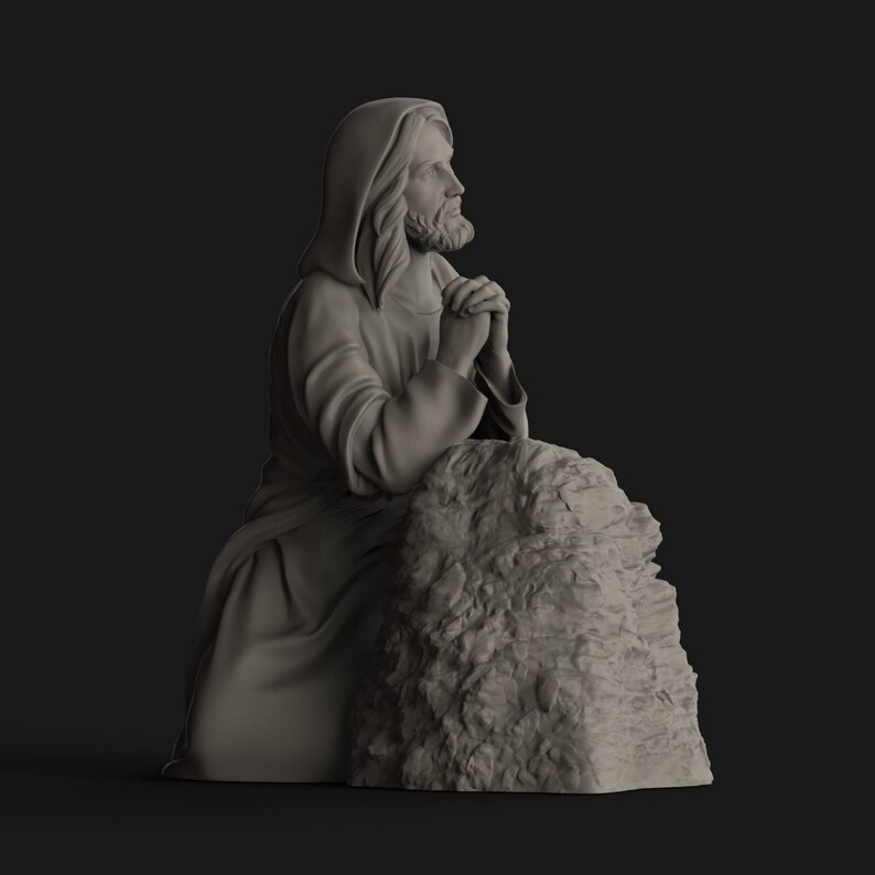 Jesus Figure High Quality 3D STL File, 3D Digital Printing STL File for ...