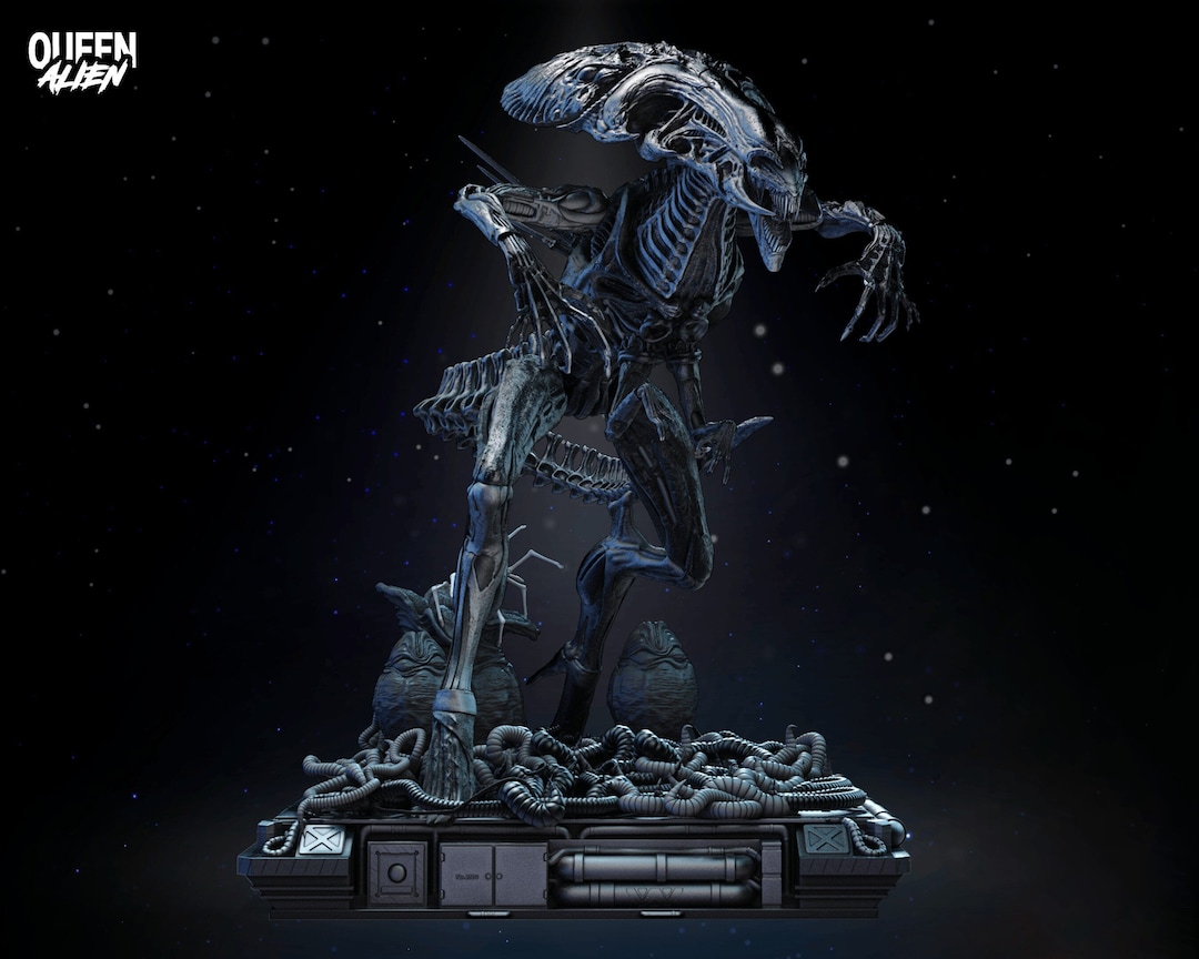 Quenn Alien Ellen Ripley Newt Diorama Hochwertige STL-Datei, 3D ...
