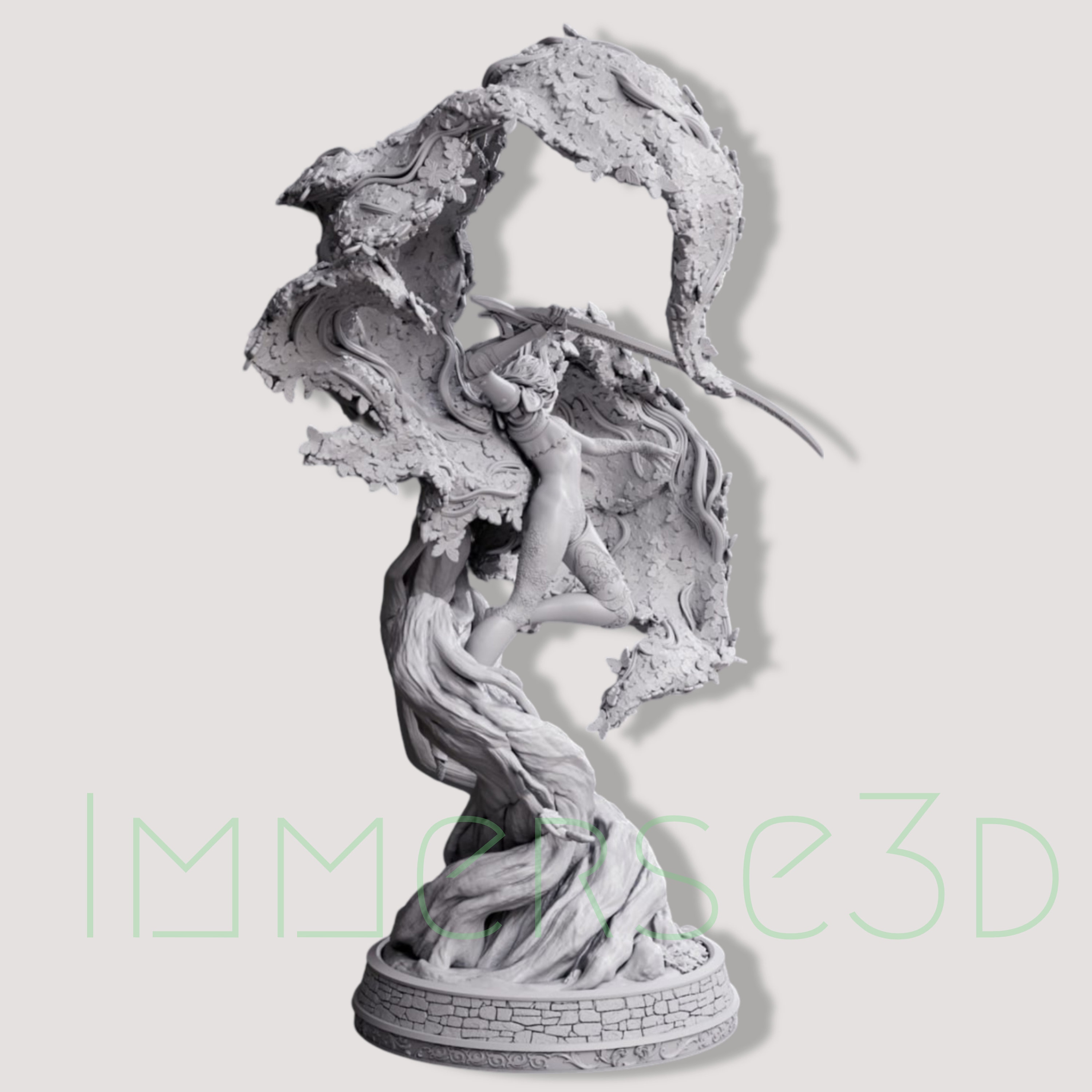 Malenia, Elden Ring High Quality 3D STL File, 3D Digital Printing STL ...