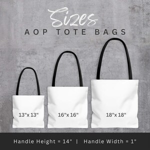Personalized Scripture Tote Bag, Christian Floral Tote, Inspirational ...