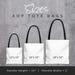 Personalized Scripture Tote Bag, Christian Floral Tote, Inspirational ...