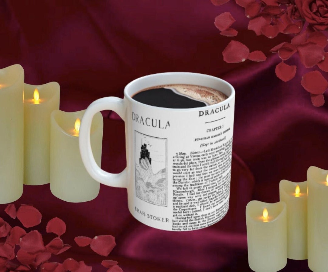 Dracula Mug / Bram Stoker Dracula / Classic Literature Gift / - Etsy