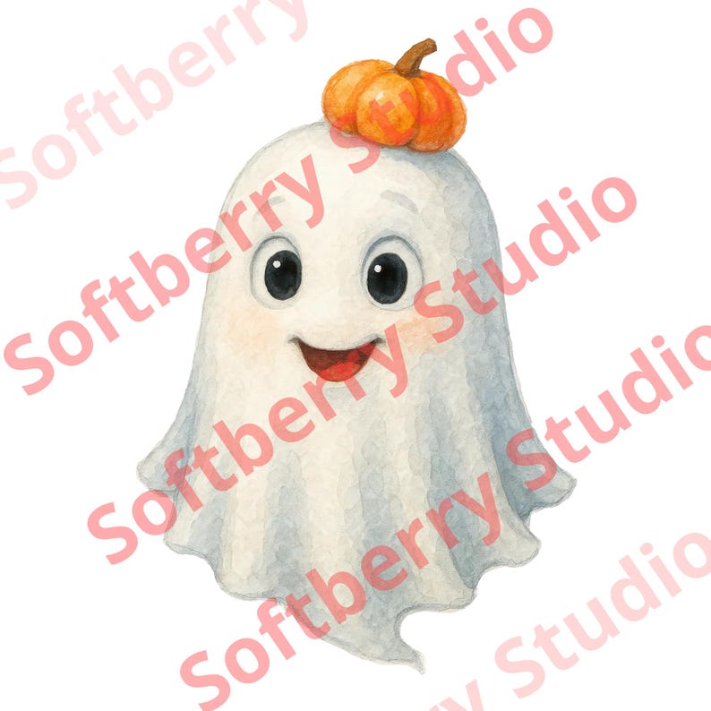 Watercolor Halloween Clipart Bundle: Kids in Costumes, Pumpkins, Ghosts ...