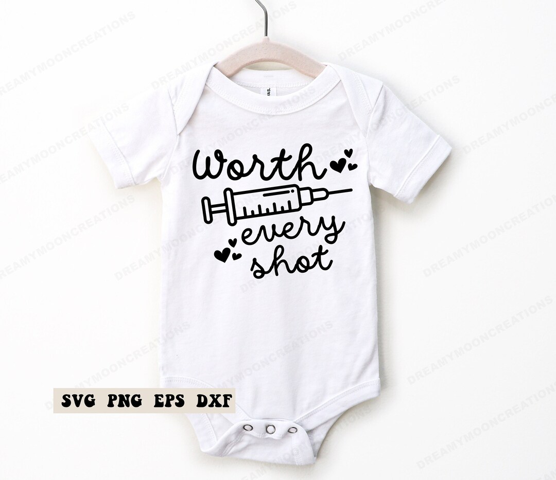 Worth Every Shot Svg, Fertility Svg, Pregnancy Announcement Svg ...