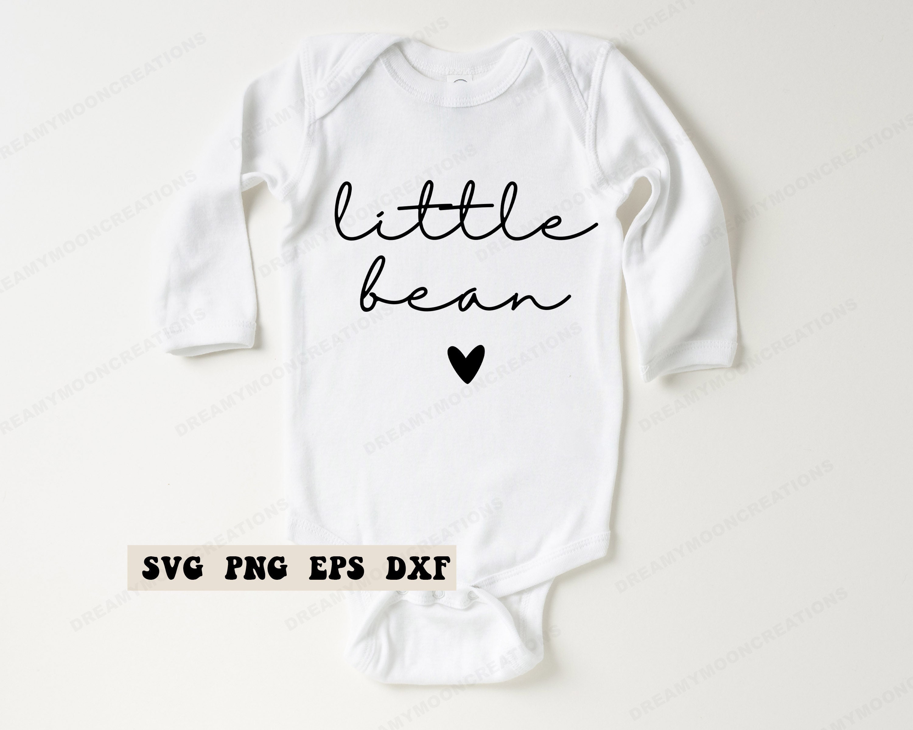 Little Bean SVG, Cute Baby SVG, Newborn SVG, Pregnancy Announcement Svg ...