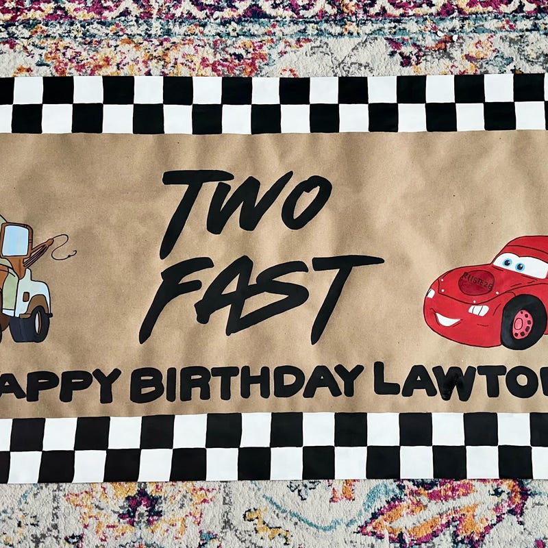 Painted Banner - Etsy