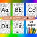 Alphabet Coloring Sheets - Bulk Pack (26 Pages) - Etsy