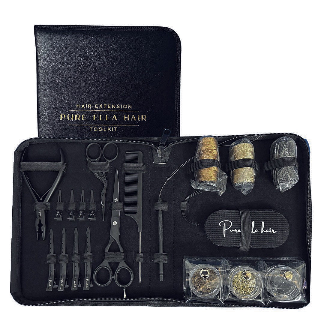 Hairdressing/hair Extension Tool Kit - Etsy