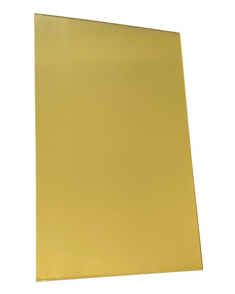 1/8" Gold / Rose Gold Mirror Acrylic Sheet, DIY Materials for Glowforge ...