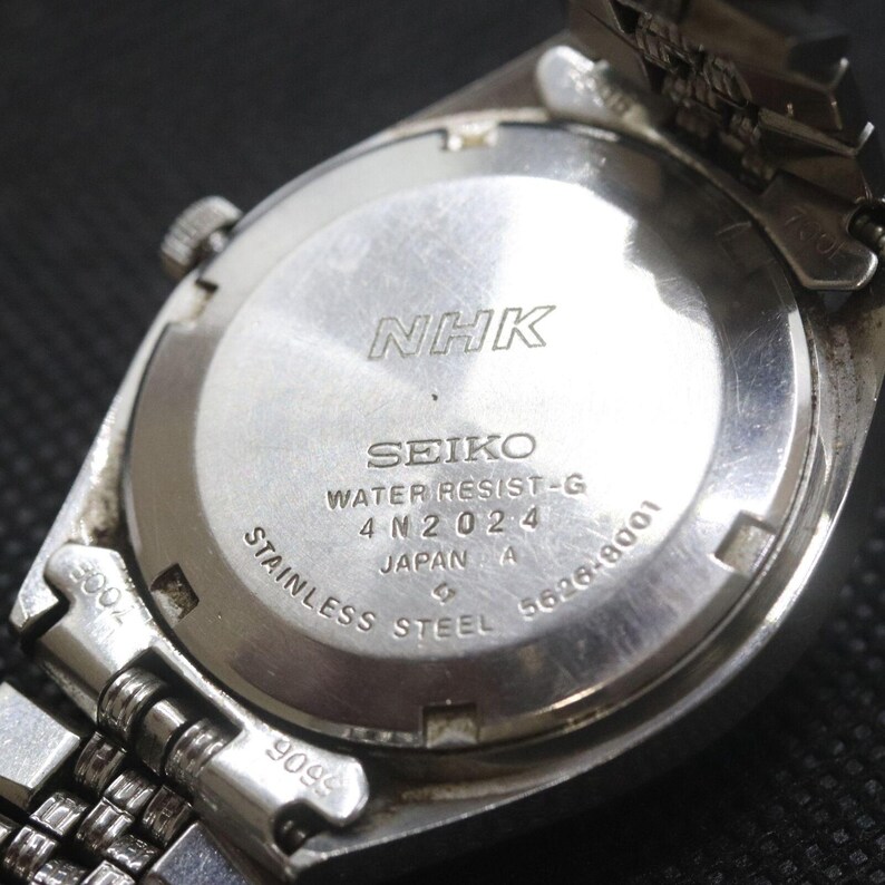Vintage JDM King Seiko Hi-beat Watch, 5626-8001, Kanji-english Day-date, Overhauled, Silver ...