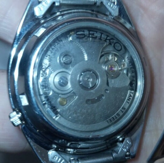 Restored, Overhauled JDM Seiko 5 Automatic, Skeleton Caseback, New ...