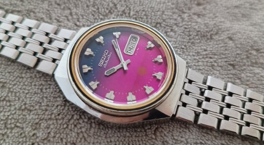 Overhauled, Restored Vintage JDM Seiko Advan 7019-7300 Automatic, Gold ...