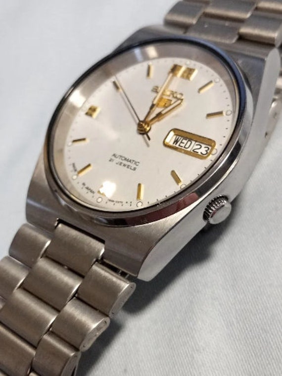 Overhauled, restored, JDM Seiko 5 automatic produced … - Gem