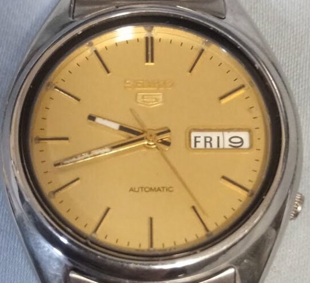 Restored, Overhauled JDM Seiko 5 Automatic, Skeleton Caseback, New ...