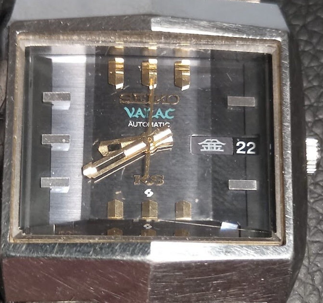 JDM Seiko King Vanac 5626-5050 Square Men's Watch, Weekdater, New ...