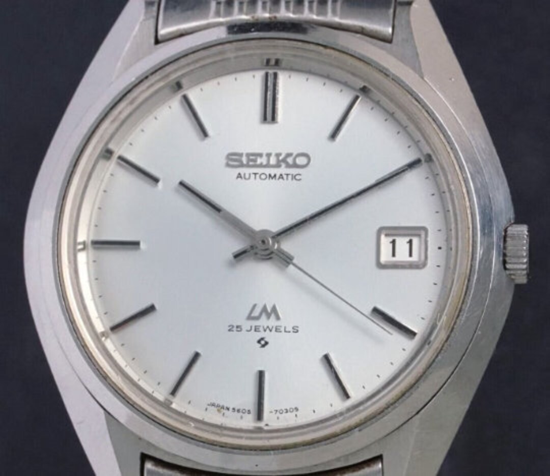 Overhauled Vintage JDM Seiko Lord Matic 5605-7050 25J Automatic ...