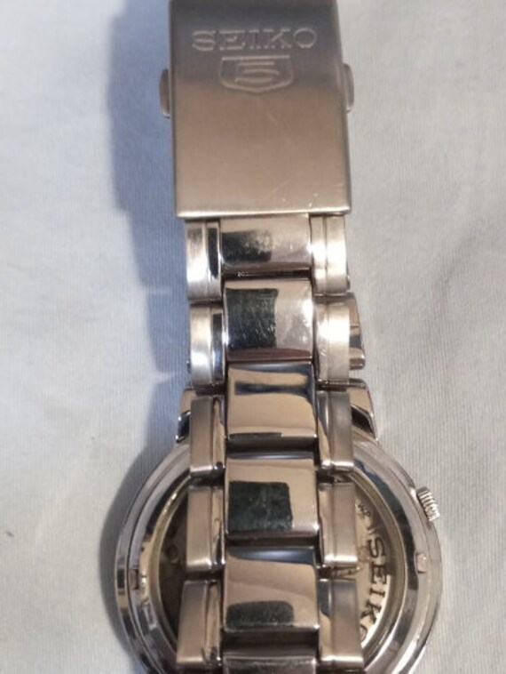 Restored, overhauled JDM Seiko 5 automatic, skeleton … - Gem